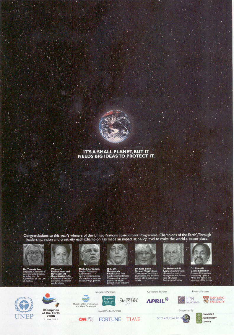 UNEP Champion of the Earth - WEDO