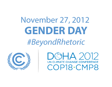 UNFCCC Gender Day at the COP18 / CMP8 - WEDO