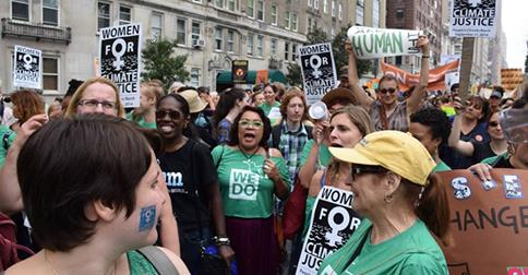 Women Demand Climate Justice At The People’s Climate March - WEDO